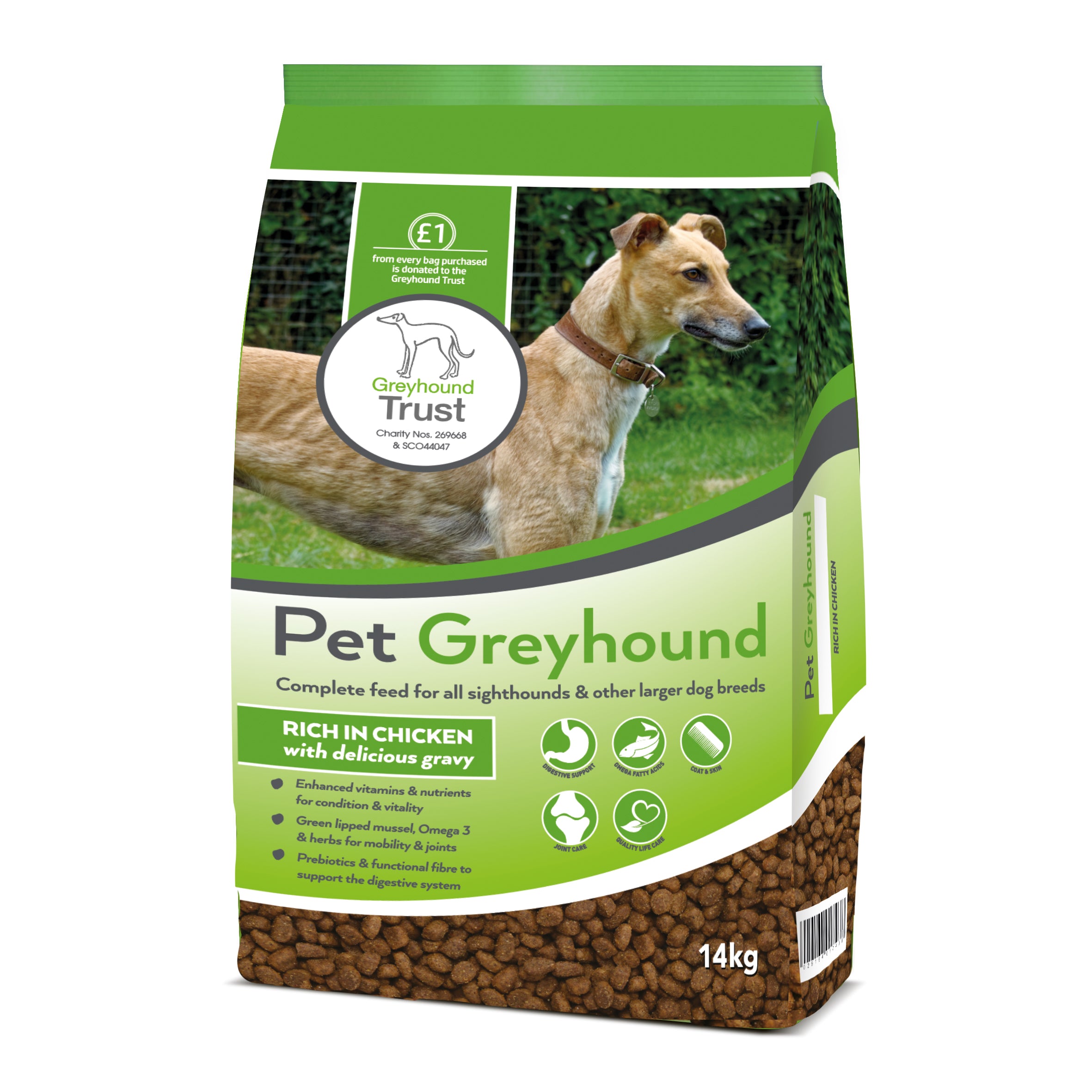 Buy Greyhound Trust | Rich in Chicken Dog Food – Chudleys Dog Food