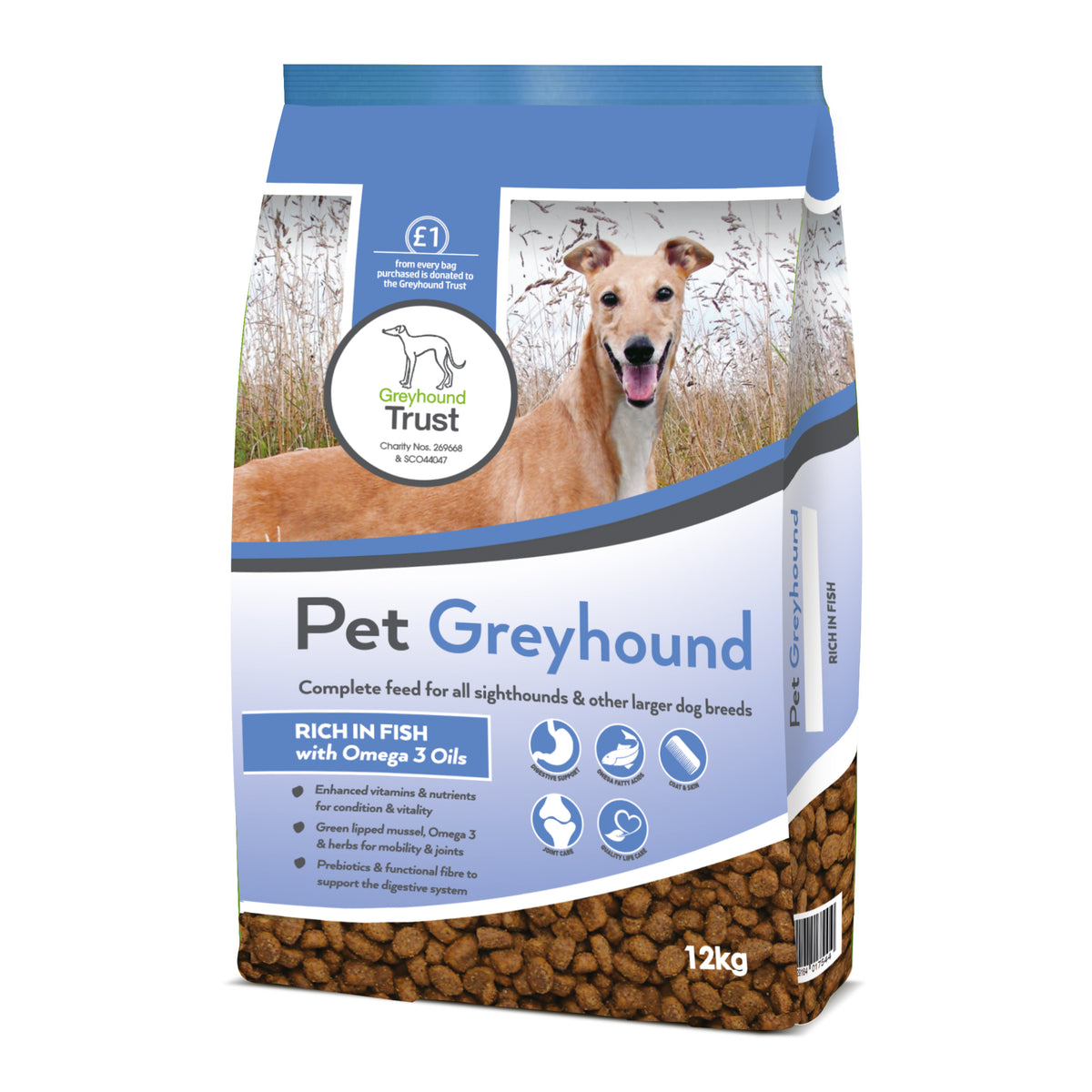 Buy Greyhound Trust | Rich in Fish – Chudleys Dog Food